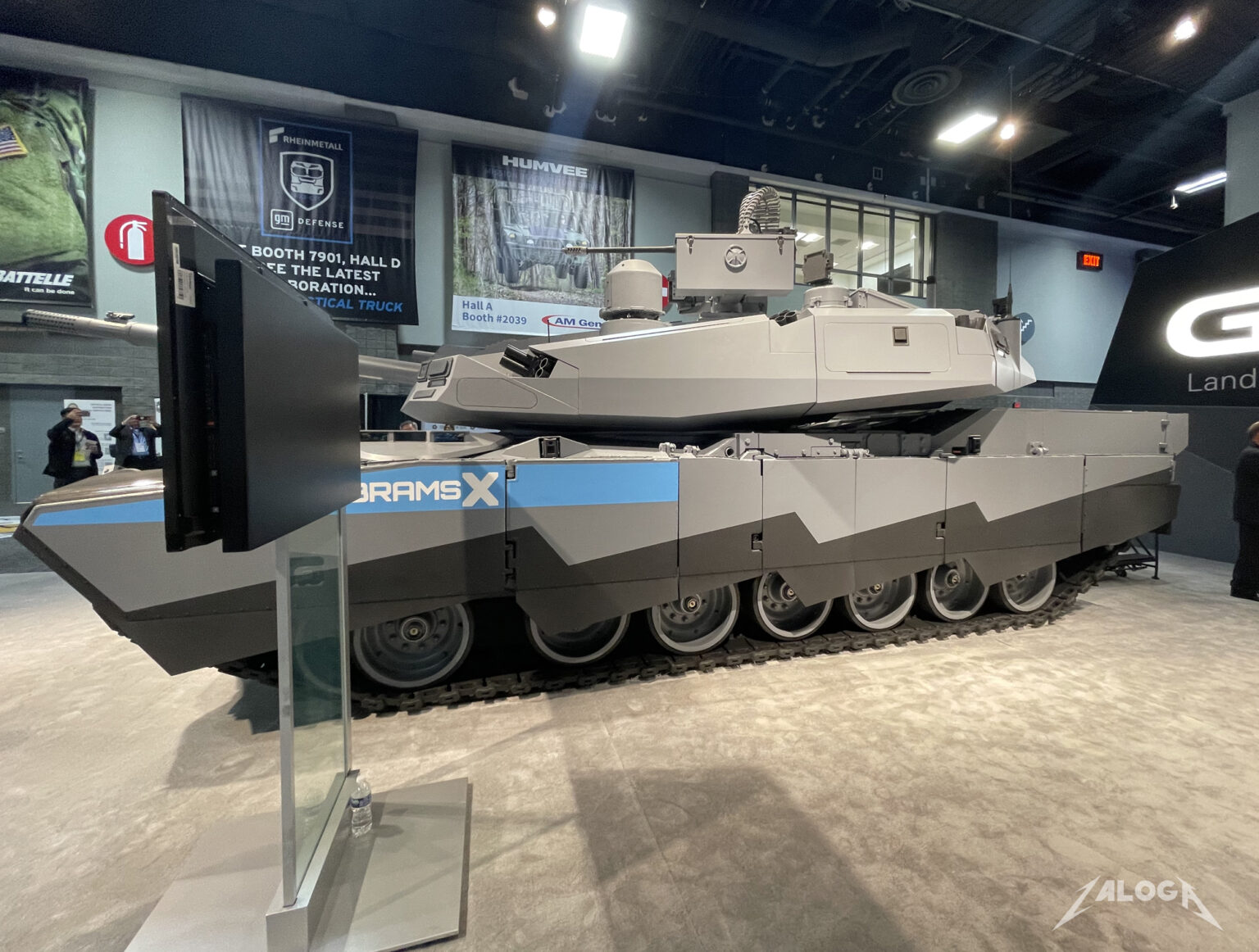 Проект новітнього танку AbramsX | Виставка AUSA 2022 (фото) - Military References