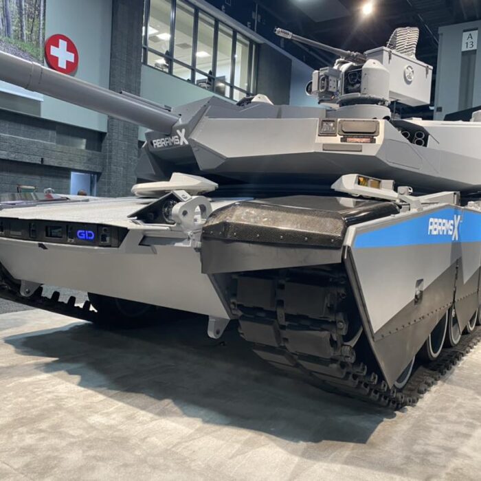Проект новітнього танку AbramsX | Виставка AUSA 2022 (фото) - Military ...